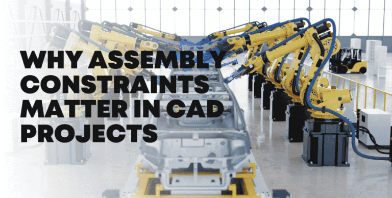 Why Assembly Constraints Matter in CAD Design Projects | 4D India